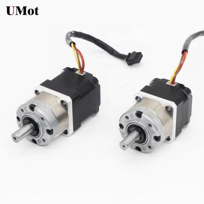 Metal Ring Hybrid Planetary Gearbox Motor Nema 14 35mm Stepper Motor ...