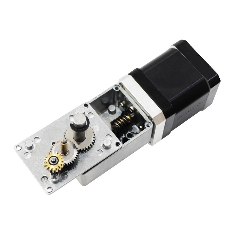 Umot High Torque Height 34mm Nema17 Worm Geared Reducer Stepper Motor ...
