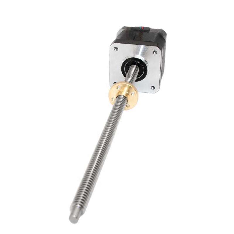 42mm Nema 17 Trapezoidal Thread Rod Linear Motion Actuator for ...