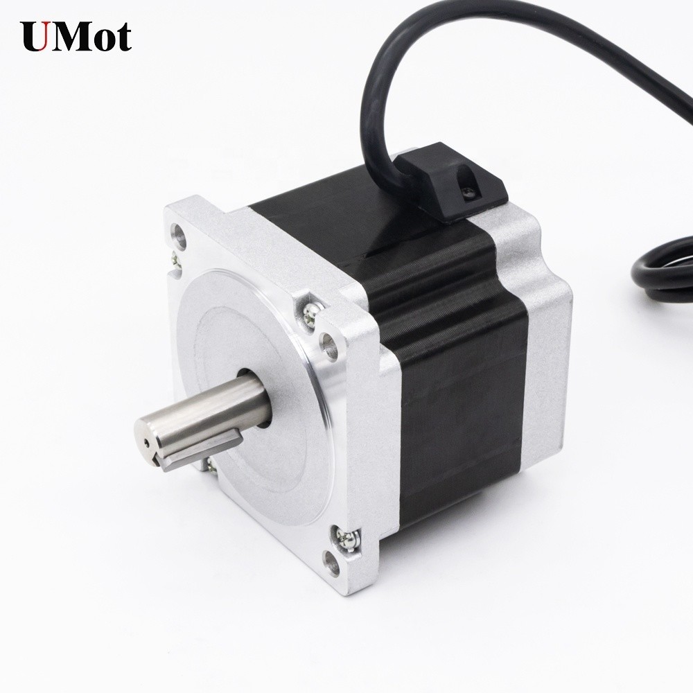 Umot 9v 12v 24v DC Stepper Motor Nema 34 Kit with Hybrid Rotor Inertia ...